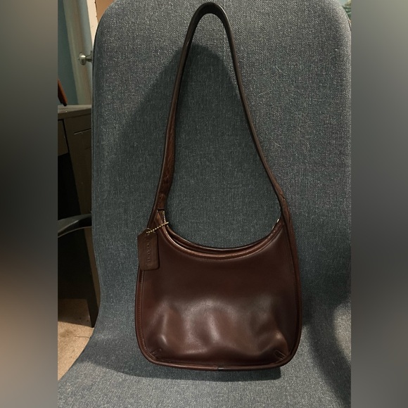 Coach | Bags | Vintage Coach Ergo Mini Zip 920 Mahogany | Poshmark